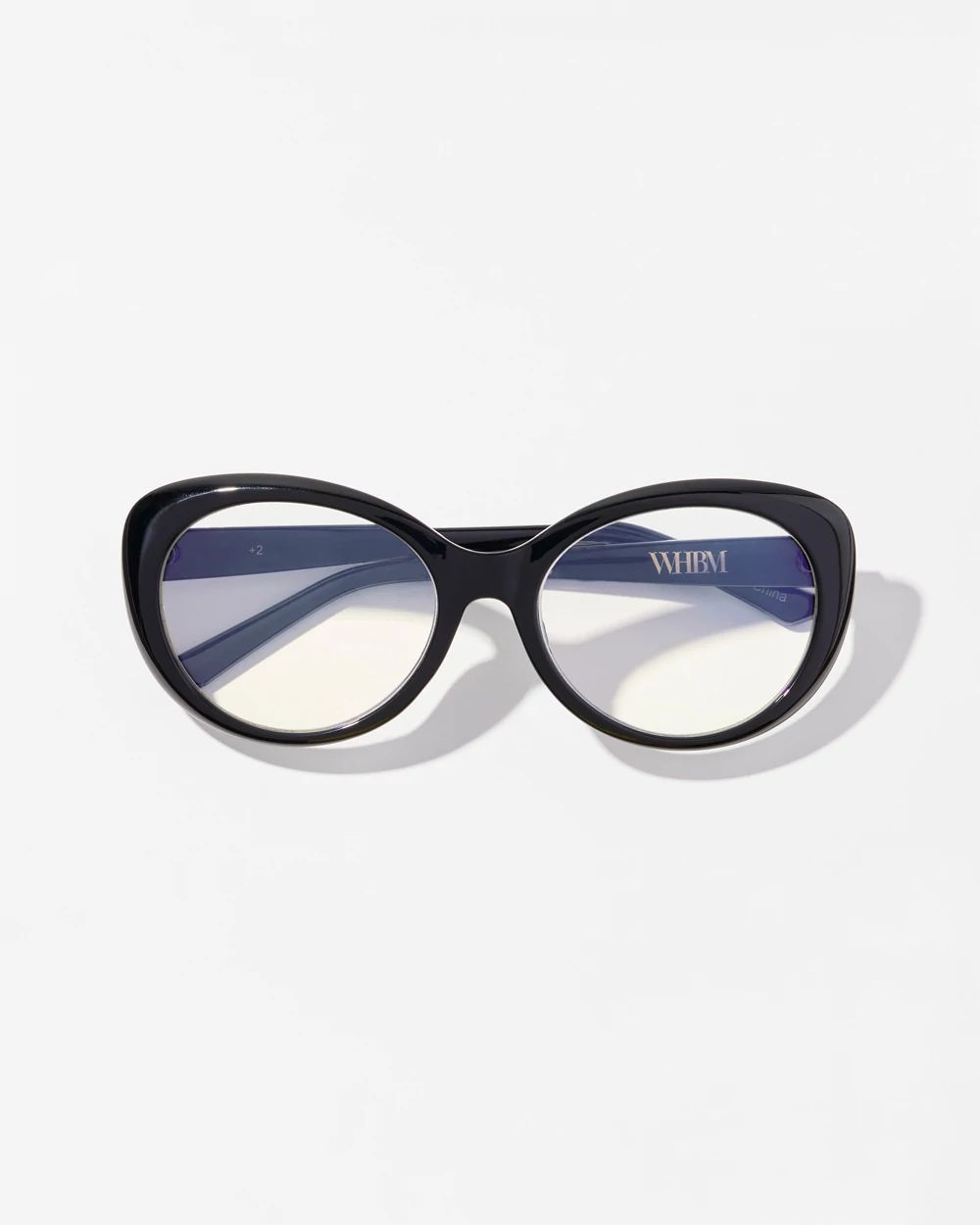 Black Rounded Reading Glasses | White House Black Market